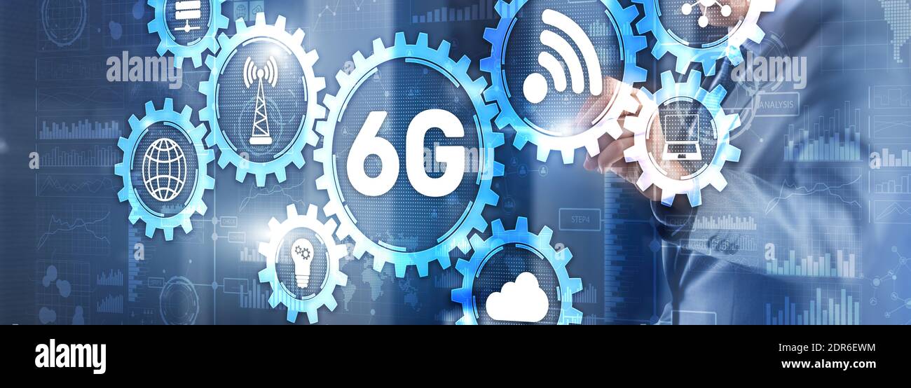 6G Modern Industry High Speed Communication Technology Stock Photo - Alamy