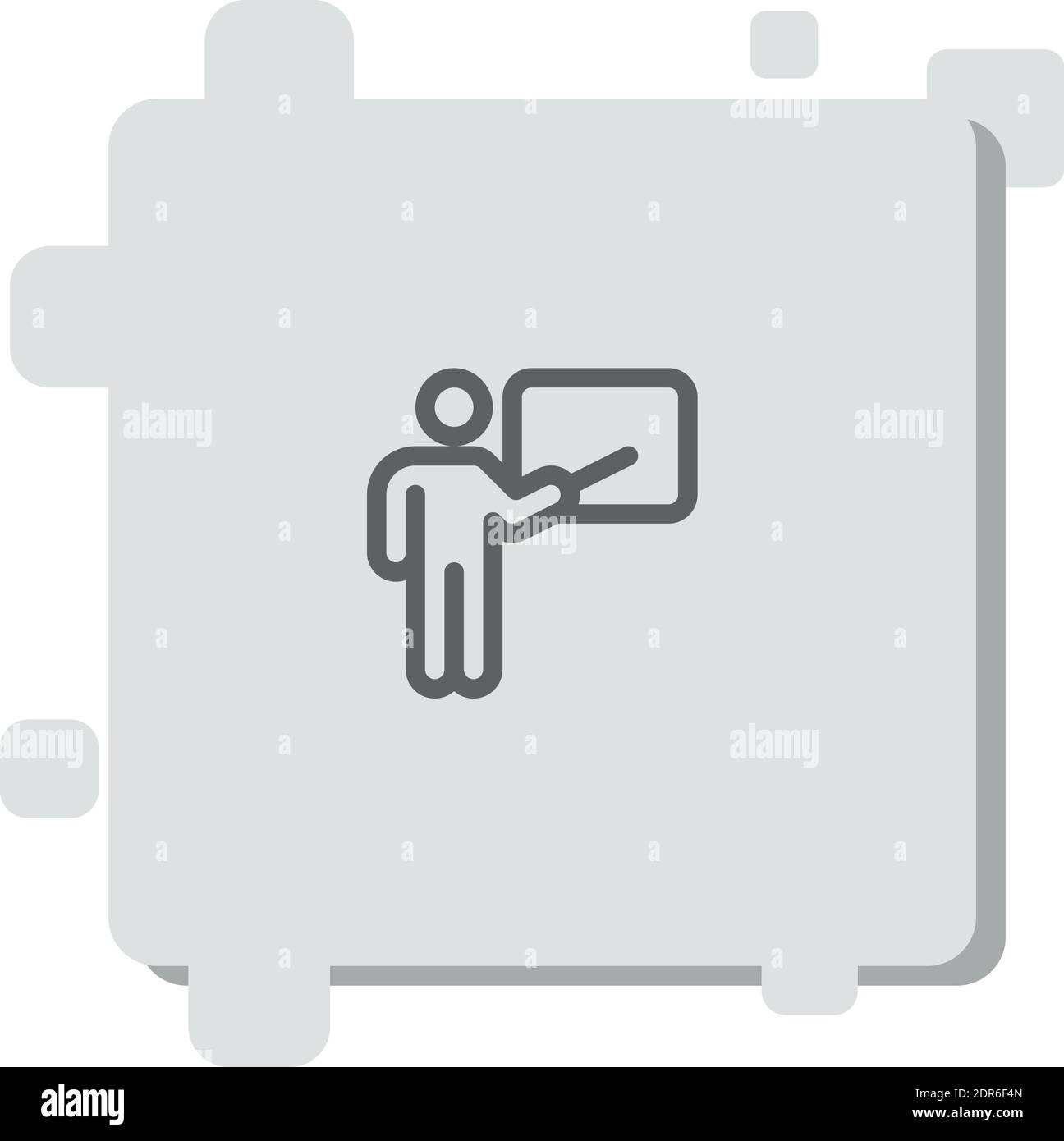class vector icon modern simple vector illustration Stock Vector Image ...