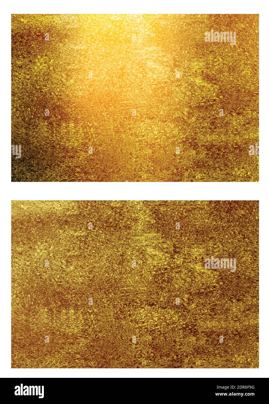 Gold textured background. Vector metal textures set Stock Vector Image ...