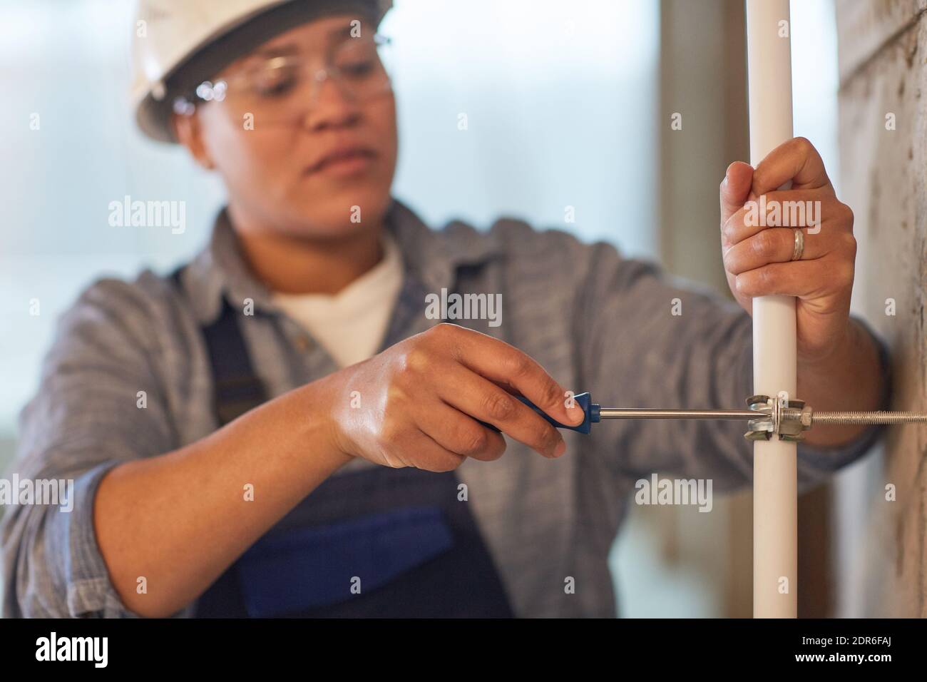 Civil engineer pipes hi-res stock photography and images - Alamy