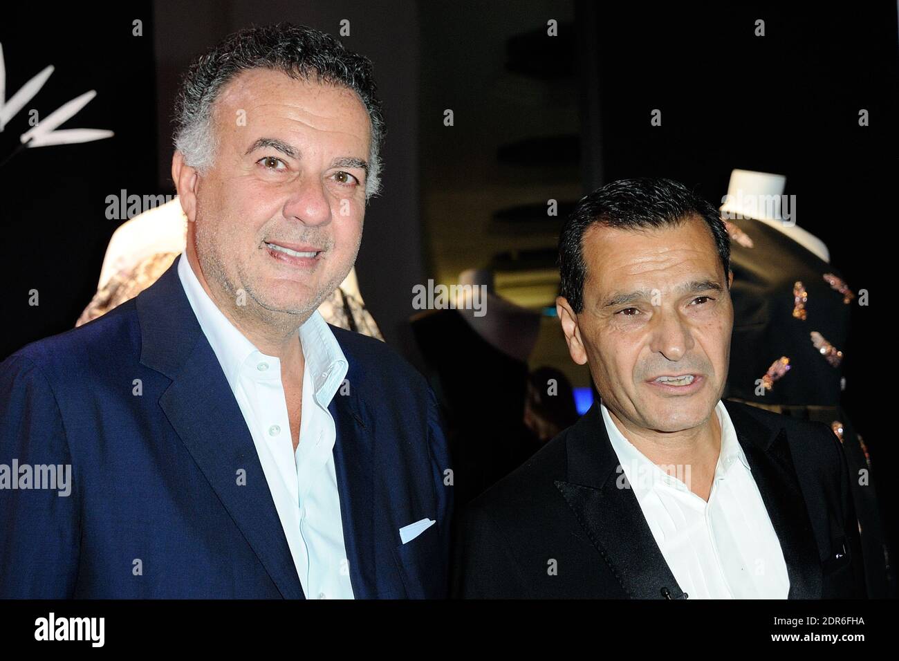 Jean Madar and Philippe Benacin attending the Rochas' 90th anniversary ...