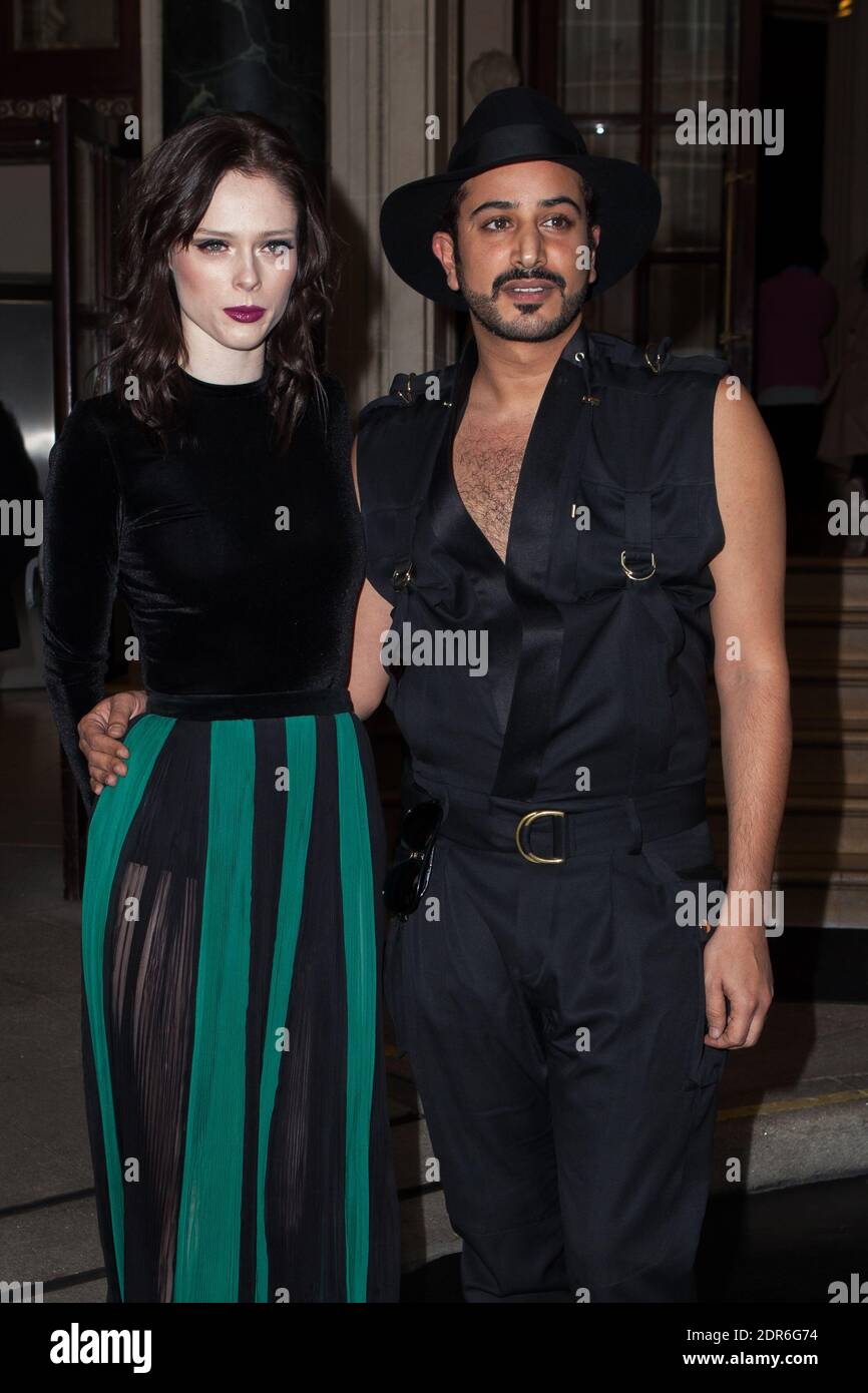 Coco Rocha attending Balmain's Spring-Summer 2016 Women's collection ...