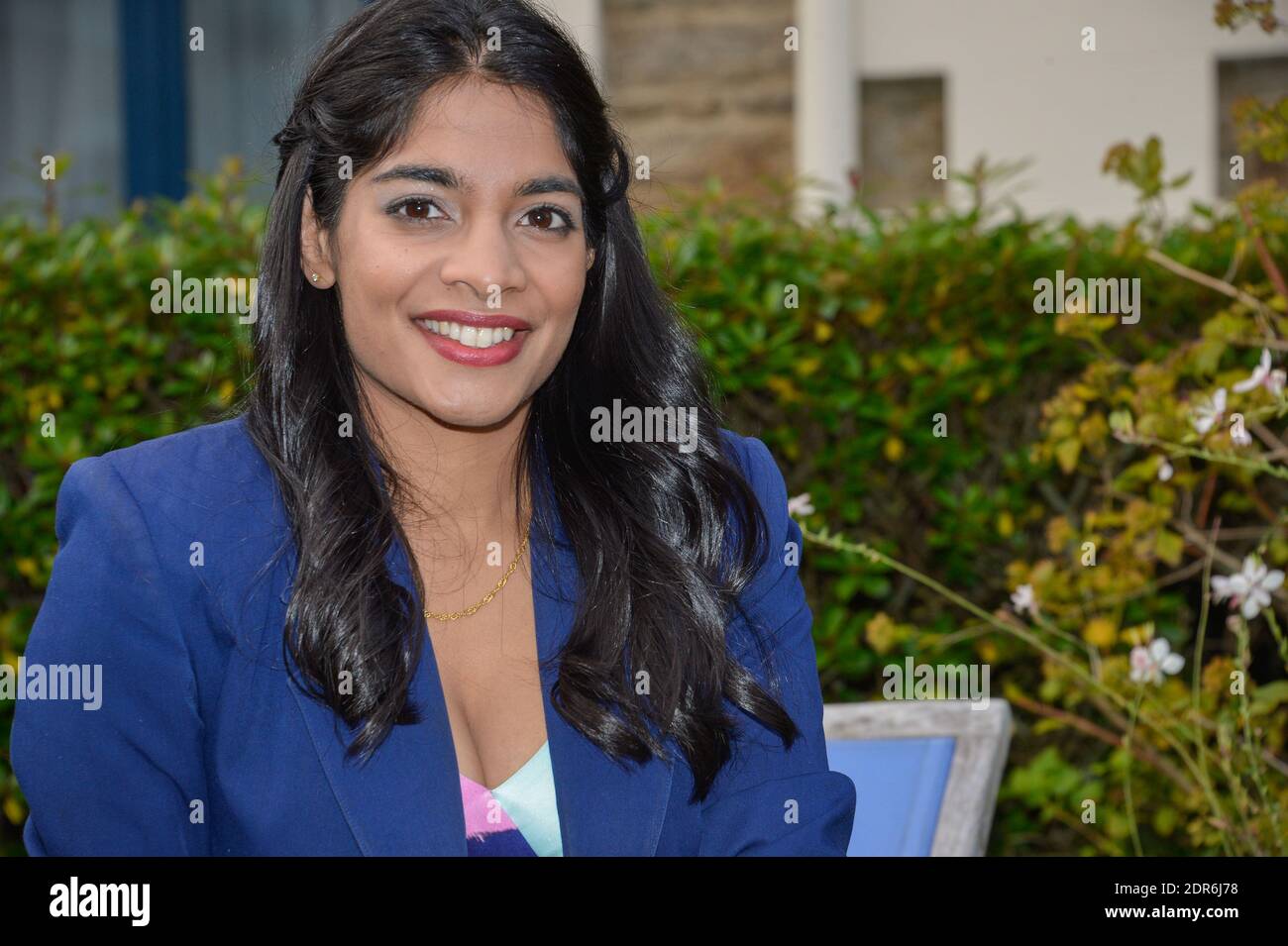 Amara Karan poses at a photocall during the 26th British Film Festival ...