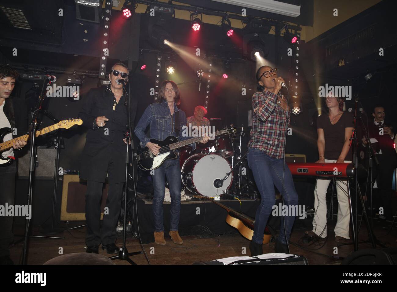 Laura Mayne and Alain Cheneviere attending the Bus Palladium 50th ...