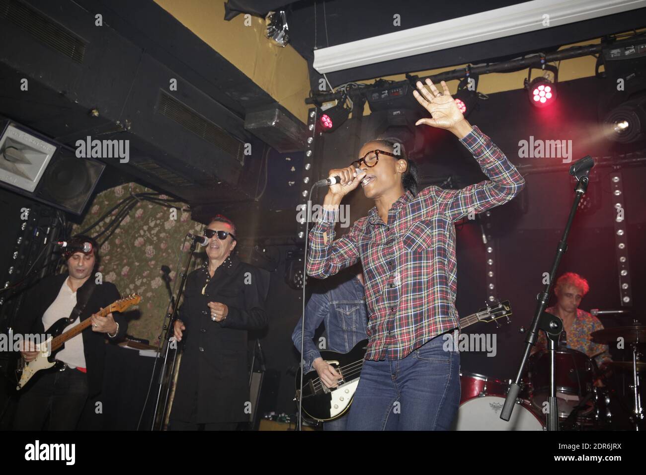 Laura Mayne and Alain Cheneviere attending the Bus Palladium 50th ...
