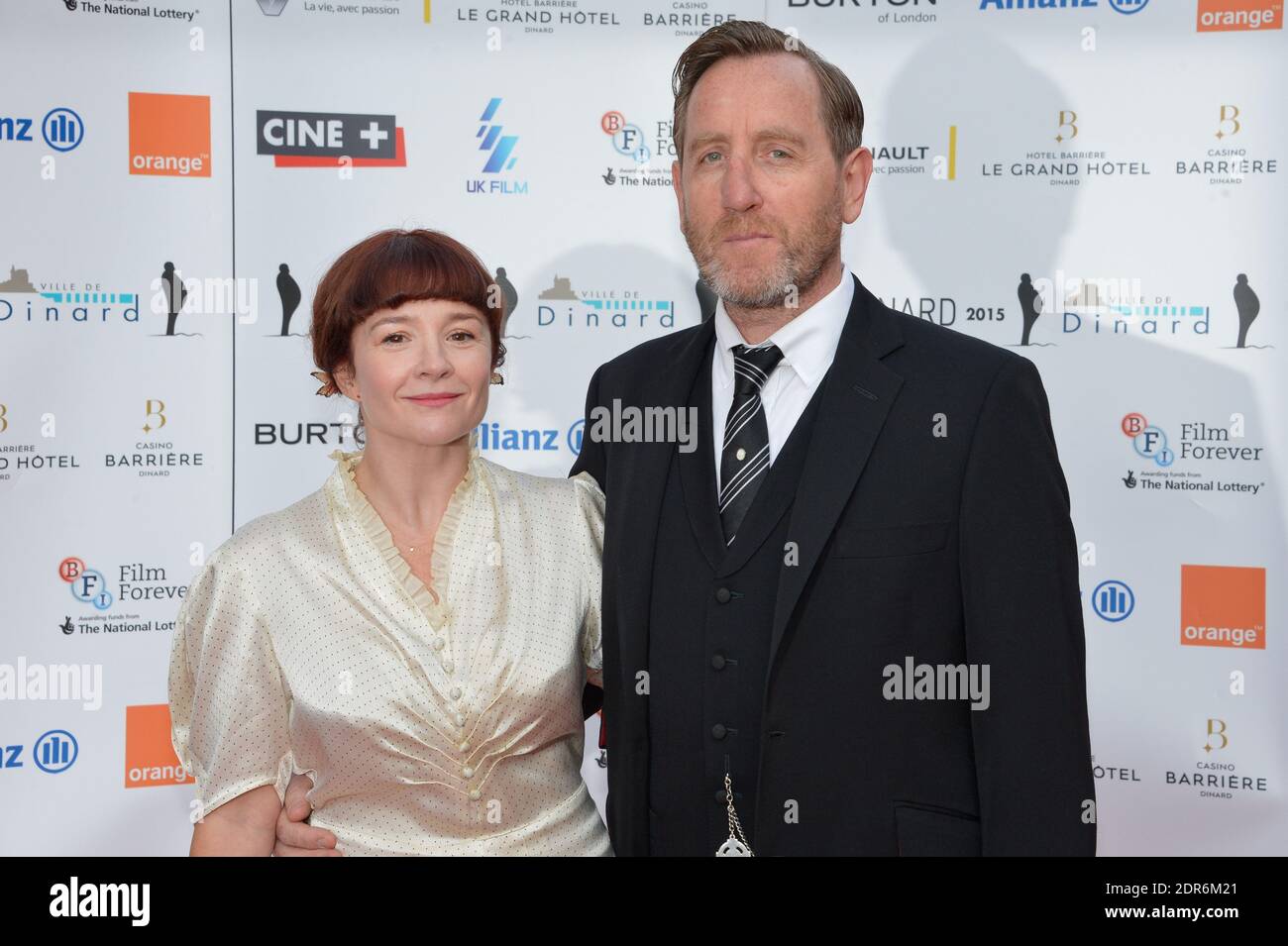 Rebecca Callard and Michael Smiley arriving to the 26th British Film ...