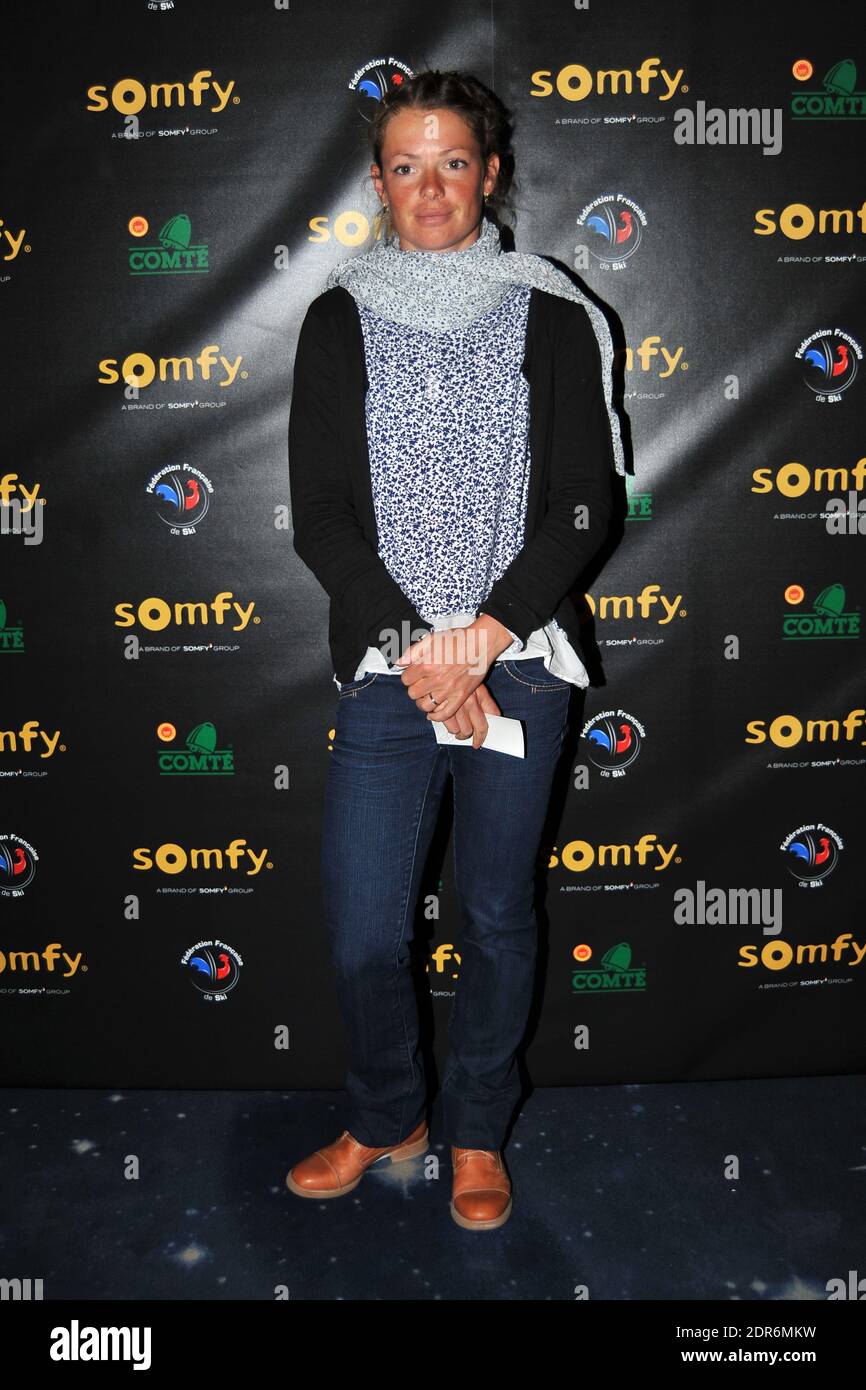 Marie Dorin Habert attending the Somfy event held at the Espace 56 ...