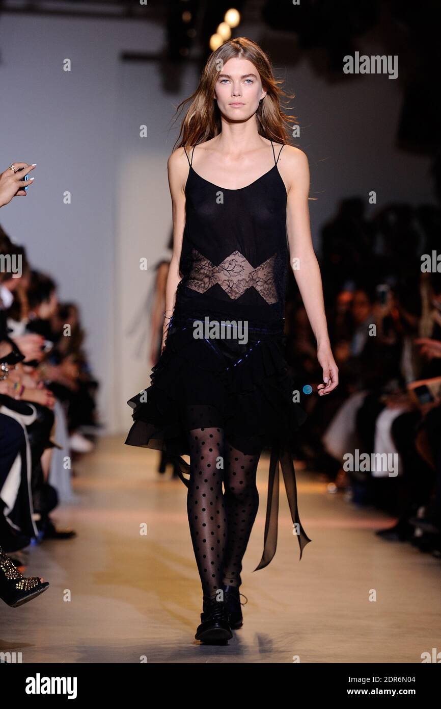 A model displays a creation by designer John Galliano for his Spring ...