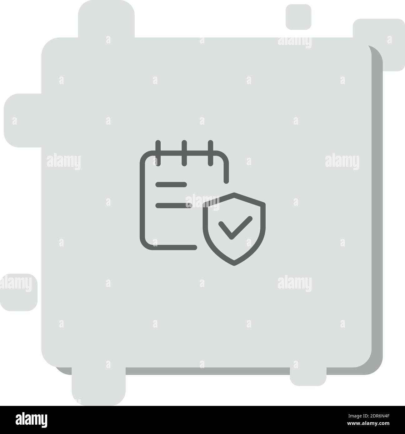 secure vector icon modern simple vector illustration Stock Vector Image ...