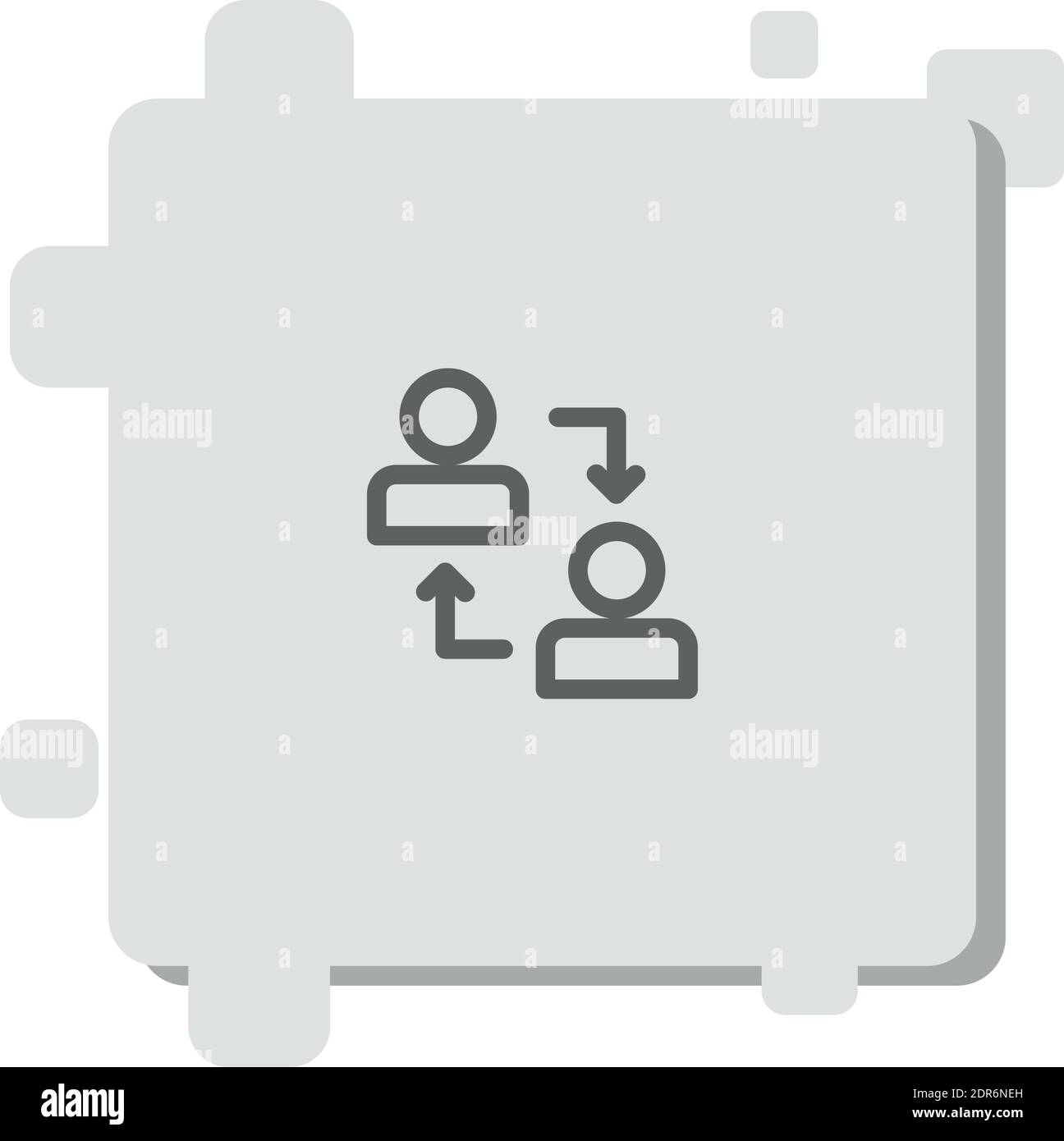 exchange vector icon modern simple vector illustration Stock Vector ...