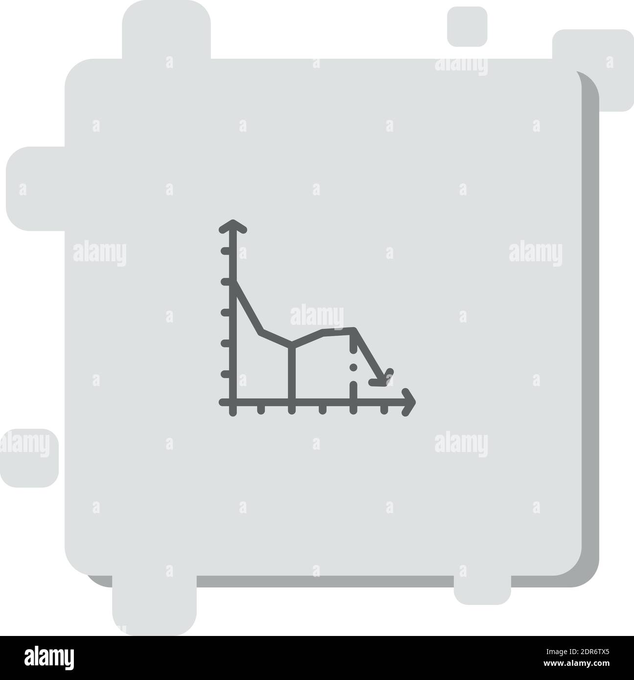 loss vector icon modern simple vector illustration Stock Vector Image ...
