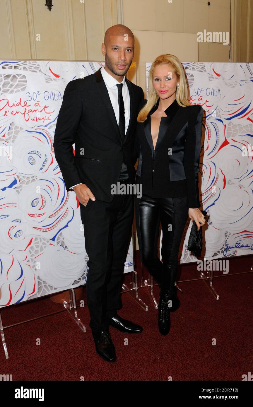 Tatiana Laurence et Xavier Delarue lors du 30eme Gala de l'Aide a l ...