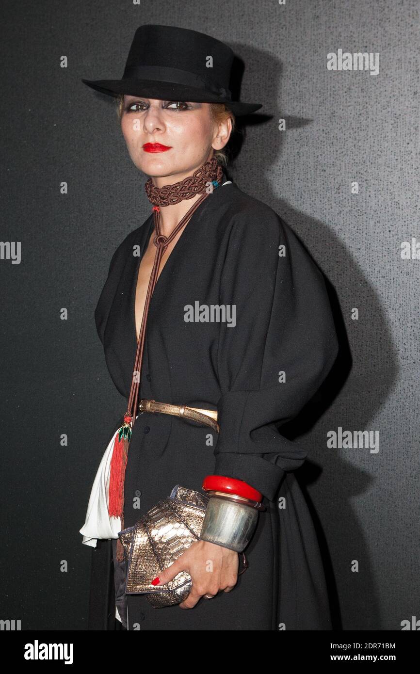 Catherine Baba attending Saint Laurent's Spring-Summer 2016 Women's ...