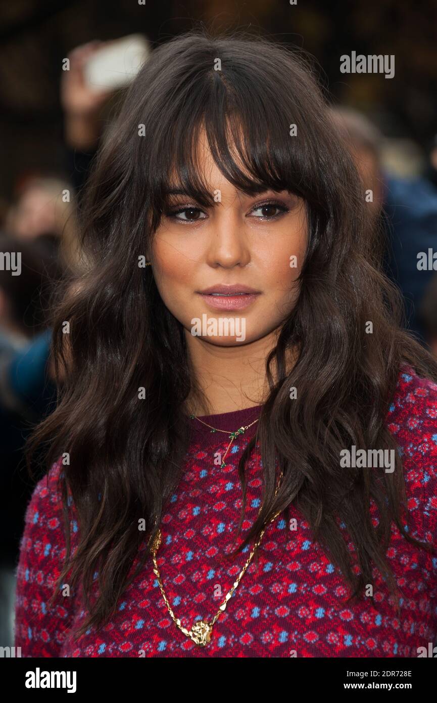 Courtney Eaton attending the Chanel Spring-Summer 2015/2016 Ready-To ...