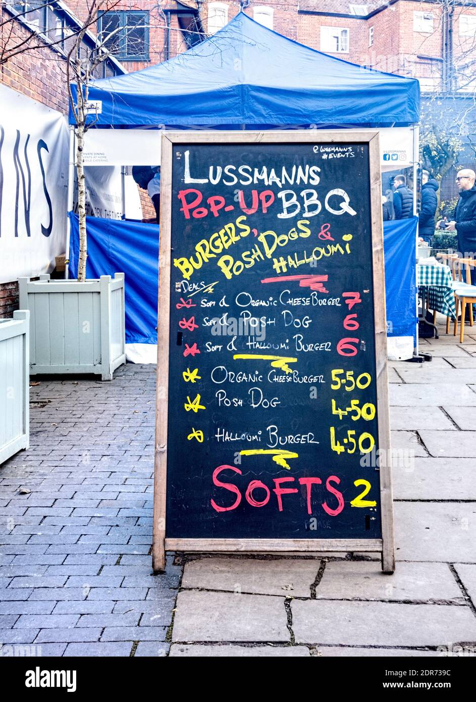 Lussmanns pop up bar b q st albans hi-res stock photography and images ...