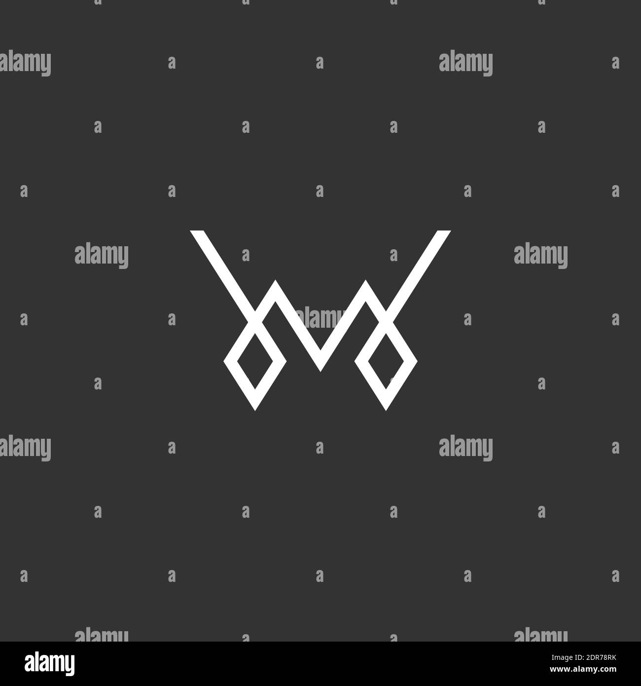 Letter W Logo Monogram Template suitable for personal or company logo ...