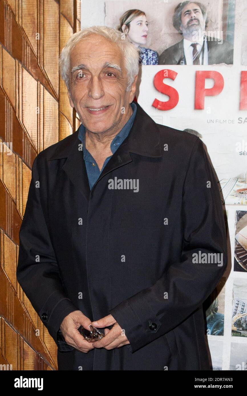 Gerard Darmon attending the premiere of Asphalte held at the Gaumont ...