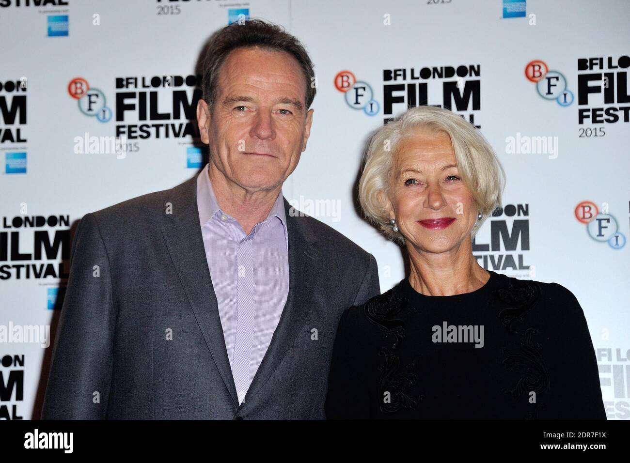 Bryan Cranston and Helen Mirren attending the 'Trumbo' Photocall as ...