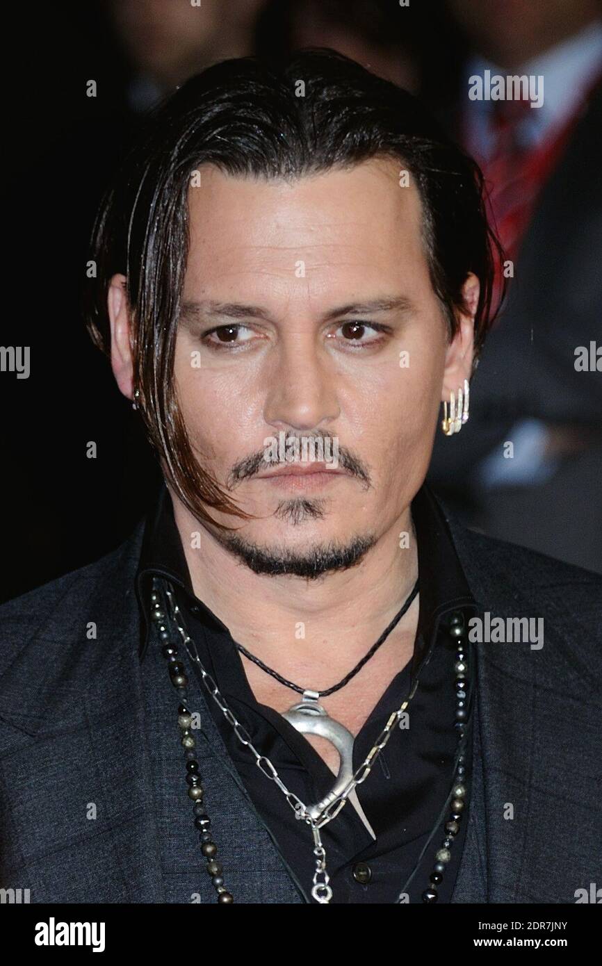 Johnny Depp attending the 'Black Mass' Premiere and Opening Ceremony ...