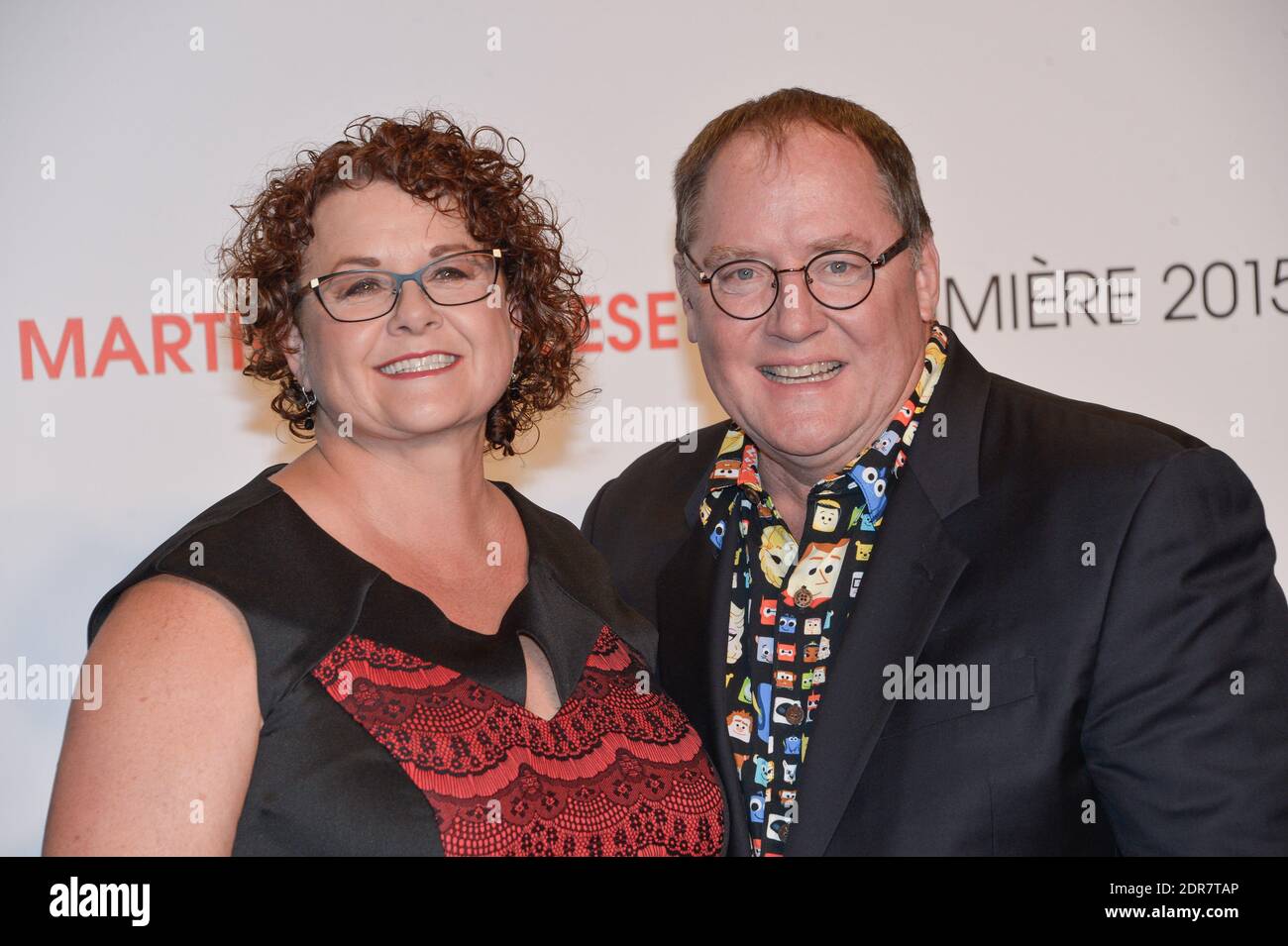 US Director John Lasseter and wife Nancy at the Opening Ceremony of the ...