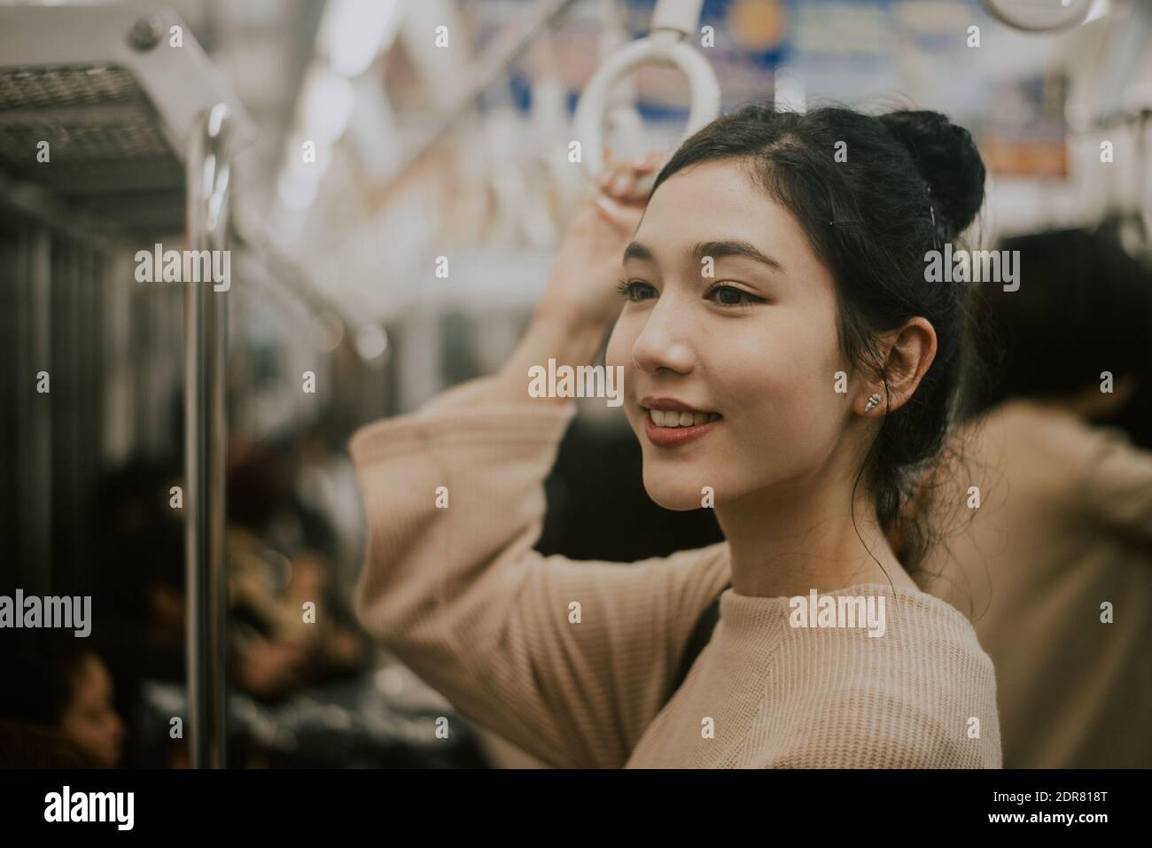 Young women in subway bangkok hi-res stock photography and images - Alamy