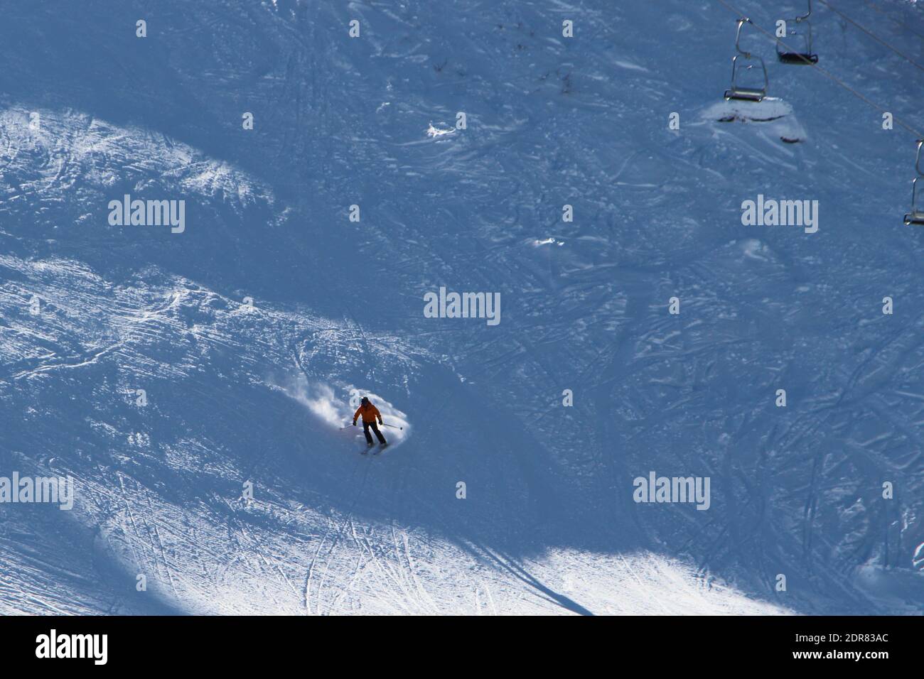 Badger Pass Ski Resort Stock Photo - Alamy