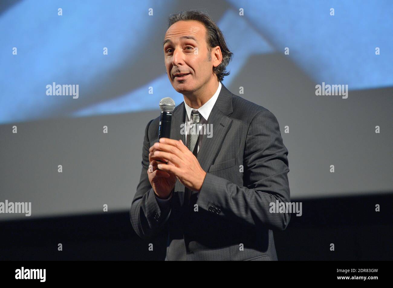 Screen musician Alexandre Desplat presenting the film Le Couteau Dans L ...