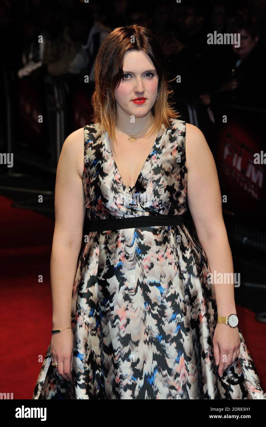 Chanya Button attending Burn Burn Burn premiere as part of the 59th BFI ...