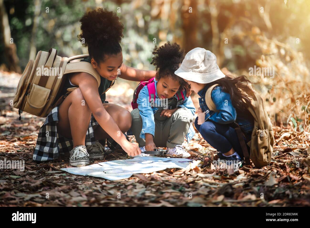 Girl 8 years map hi-res stock photography and images - Alamy