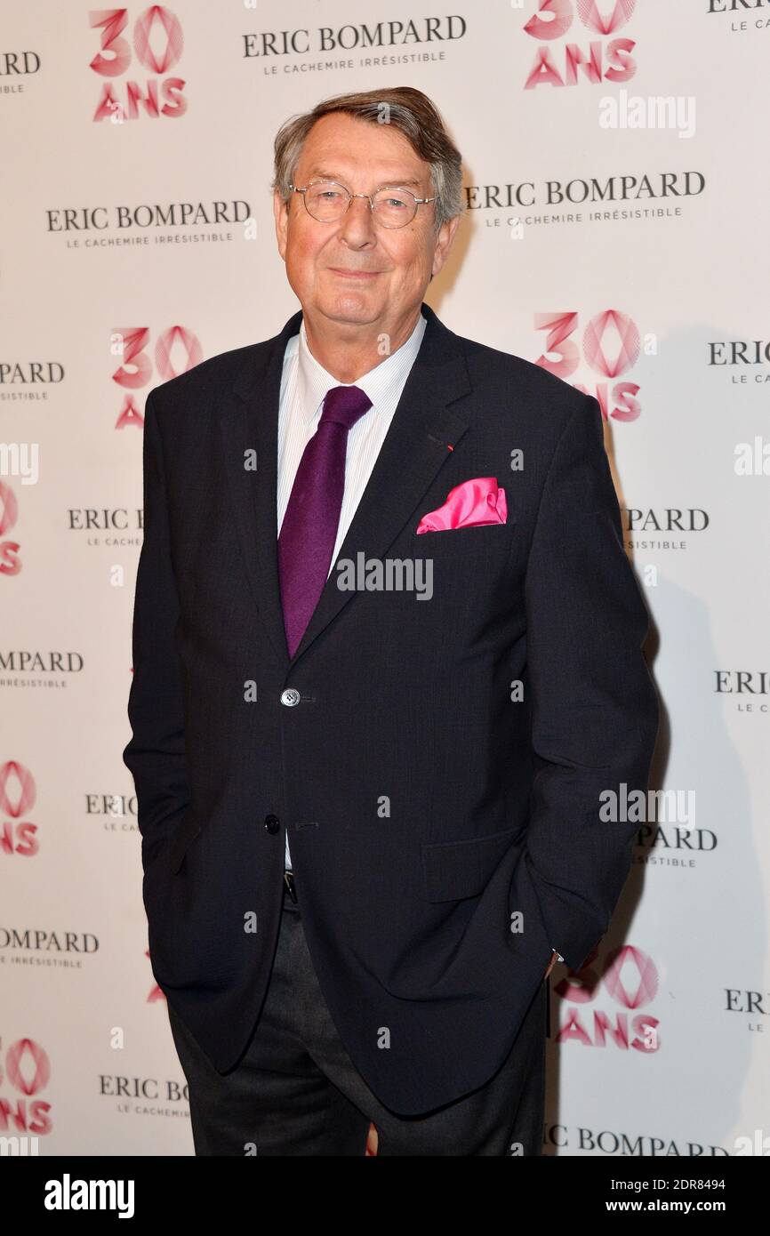 Eric Bompard attending the 30th anniversary of the brand Eric Bompard ...