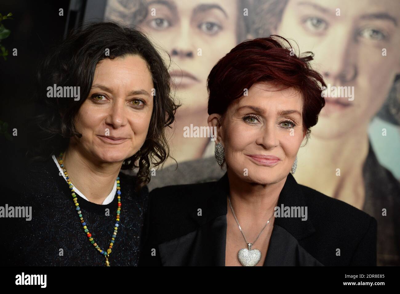 Sara Gilbert and Sharon Osbourne attend the Los Angeles premiere of ...