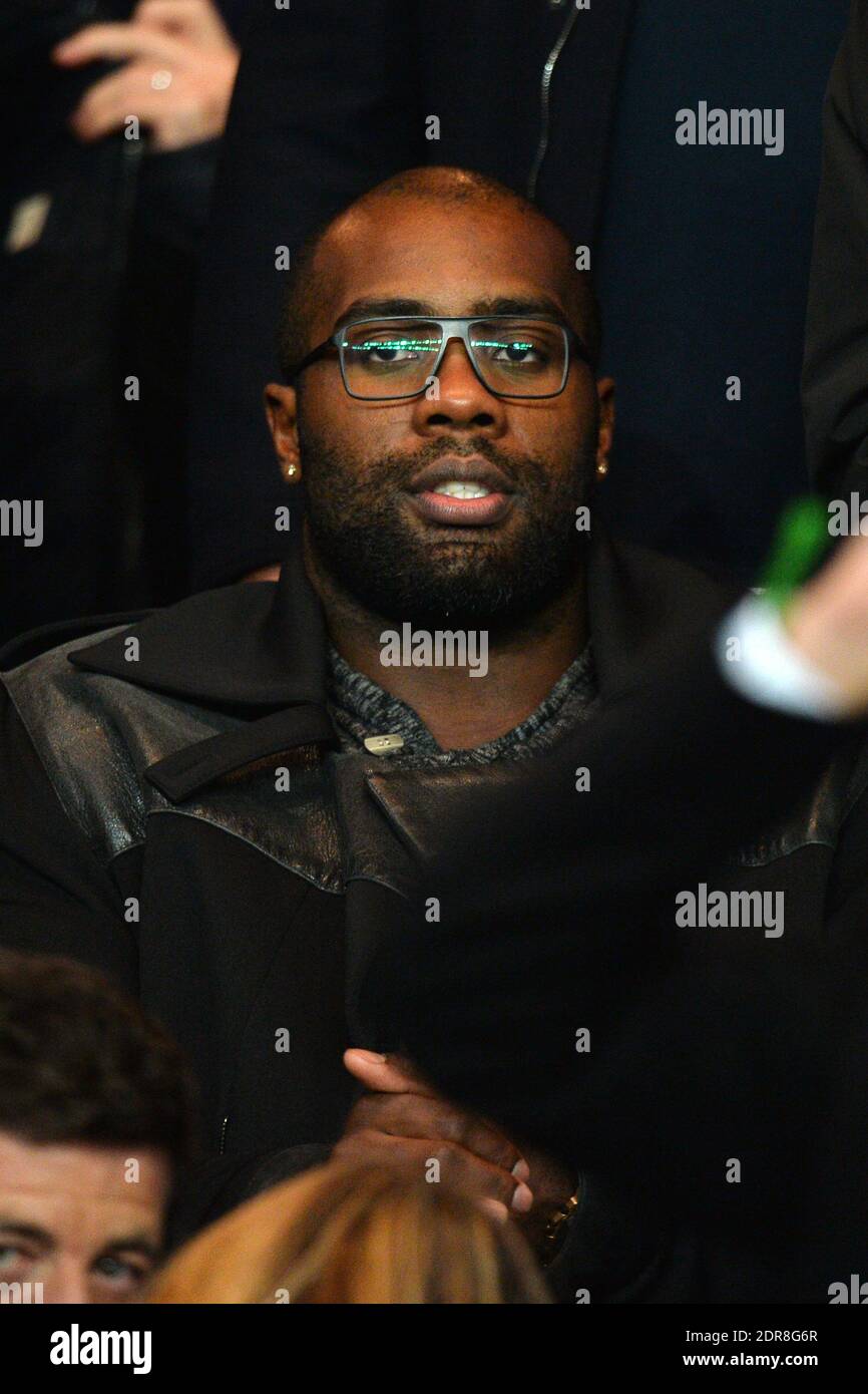 Teddy Riner during the UEFA Champions League soccer match, Group A ...