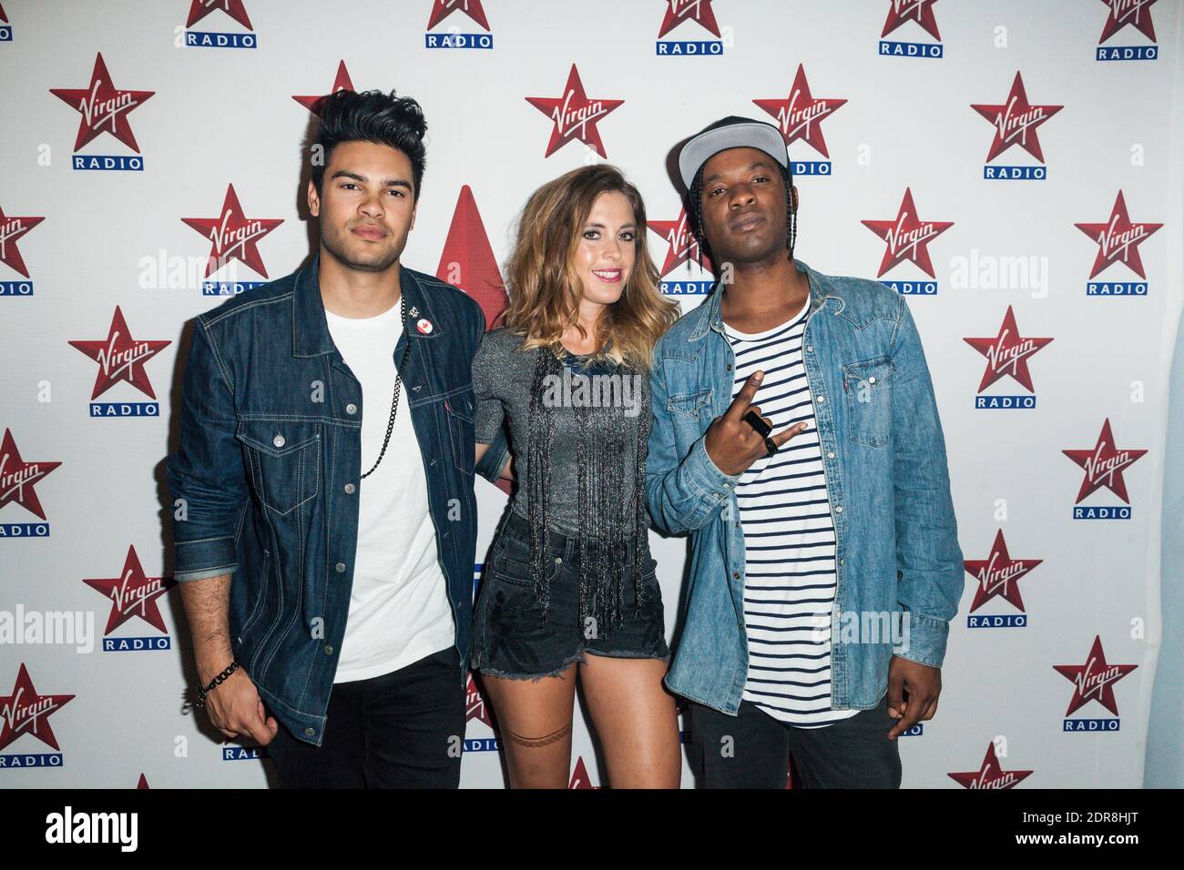 Jupiter Project at the photocall for Virgin Radio's 2015 Electroshock ...