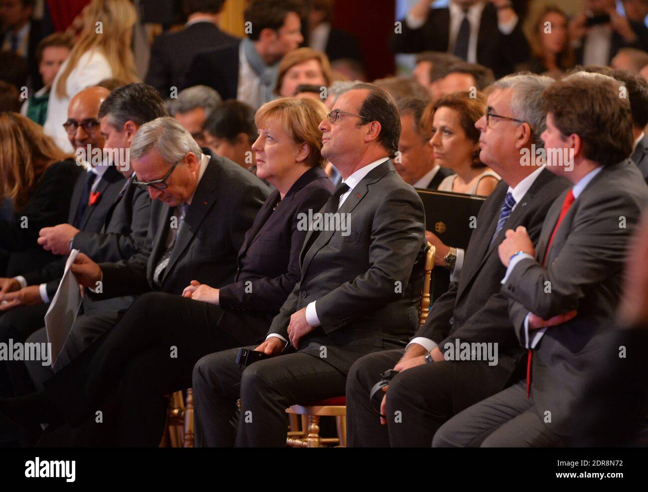 Vice-chancellor Sigmar Gabriel, European Commission President Jean ...