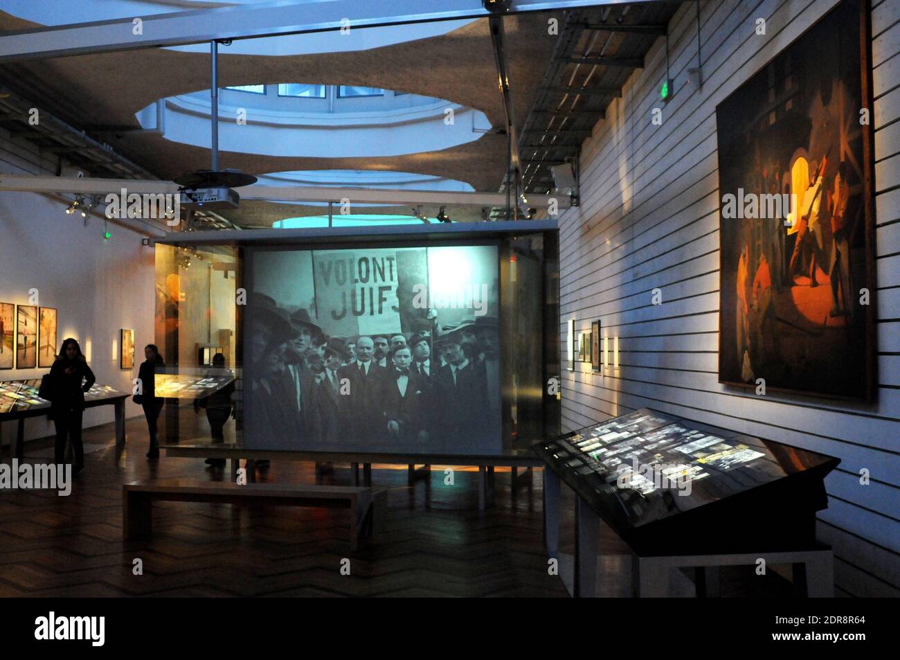 Inside view of the National Museum for the History of Immigration ...