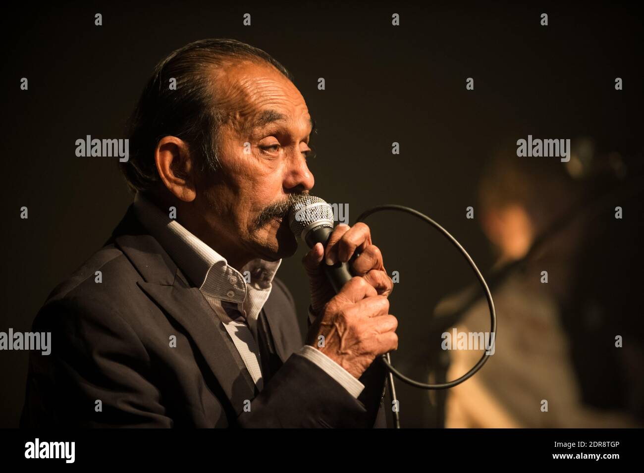 Slow Joe performs live on stage at Festival Vernier sur Rock, Vernier ...