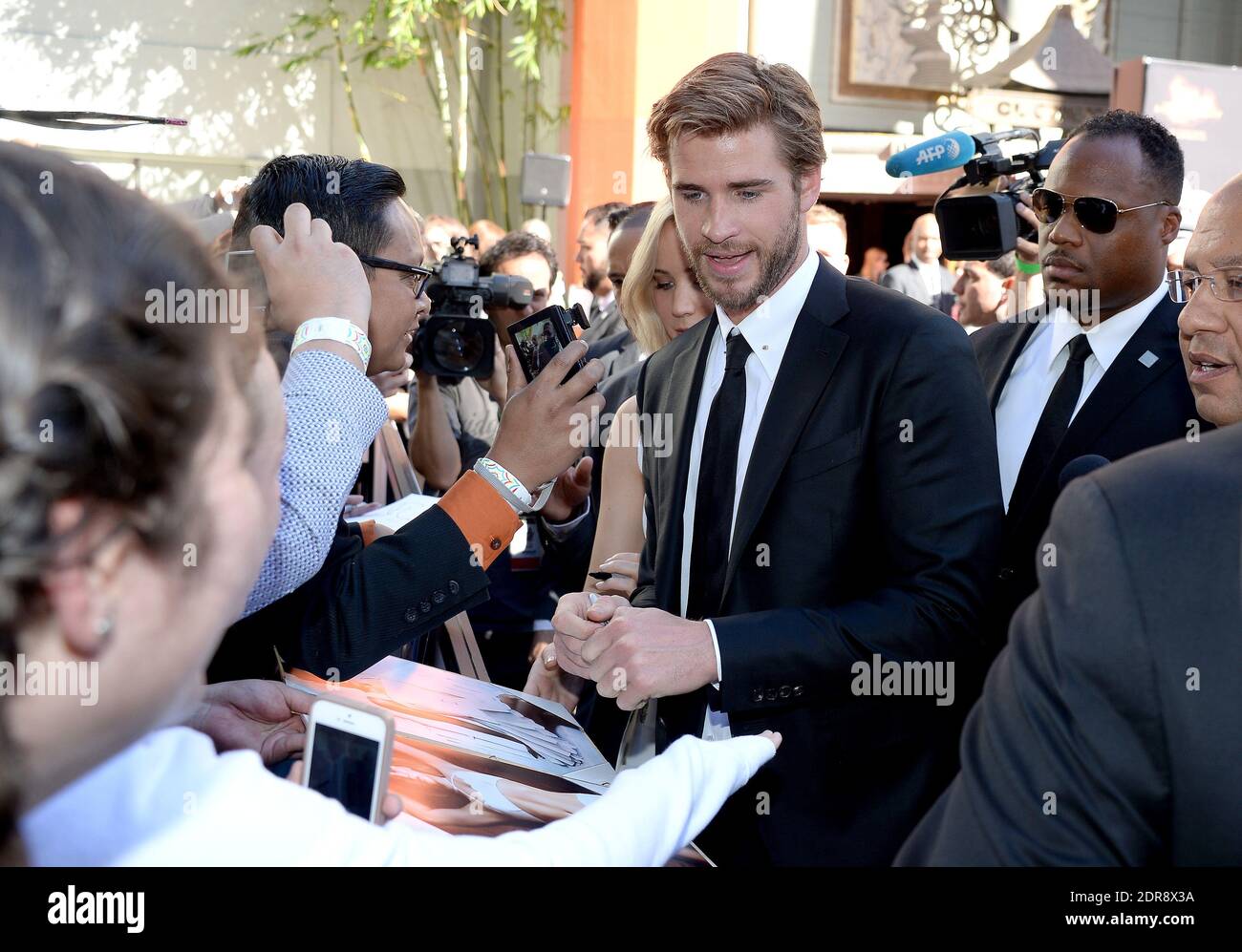 Liam Hemsworth attends Lionsgate's 'The Hunger Games: Mockingjay - Part ...