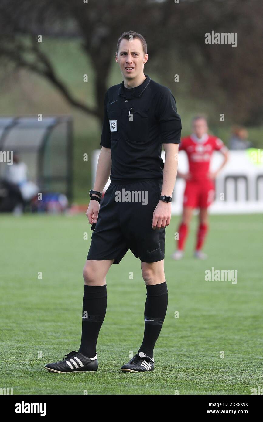 DURHAM, ENGLAND. DECEMBER 20TH Referee James Westgate during the FA ...