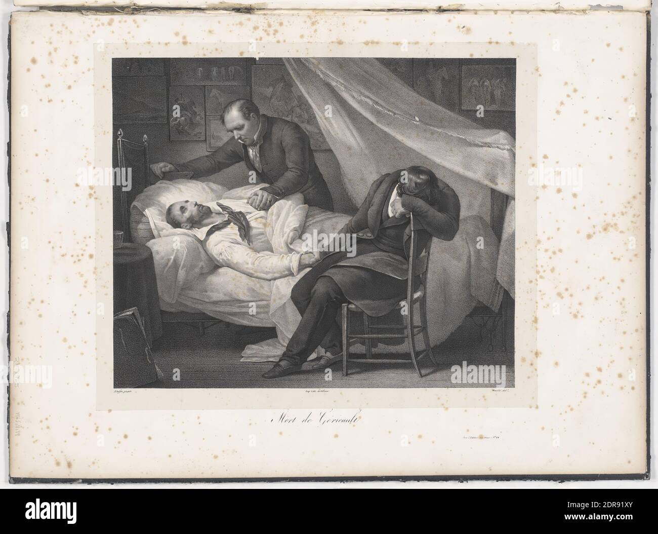 Death of gericault scheffer hi-res stock photography and images - Alamy