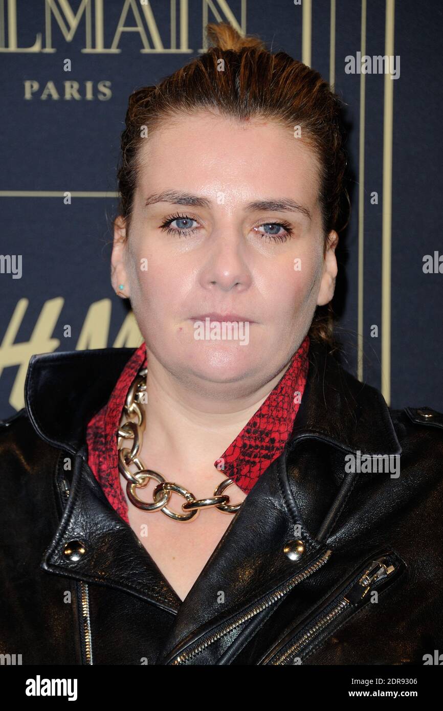 Marie-Amelie Seigner attending the Balmain H&M Paris Launch Party at ...