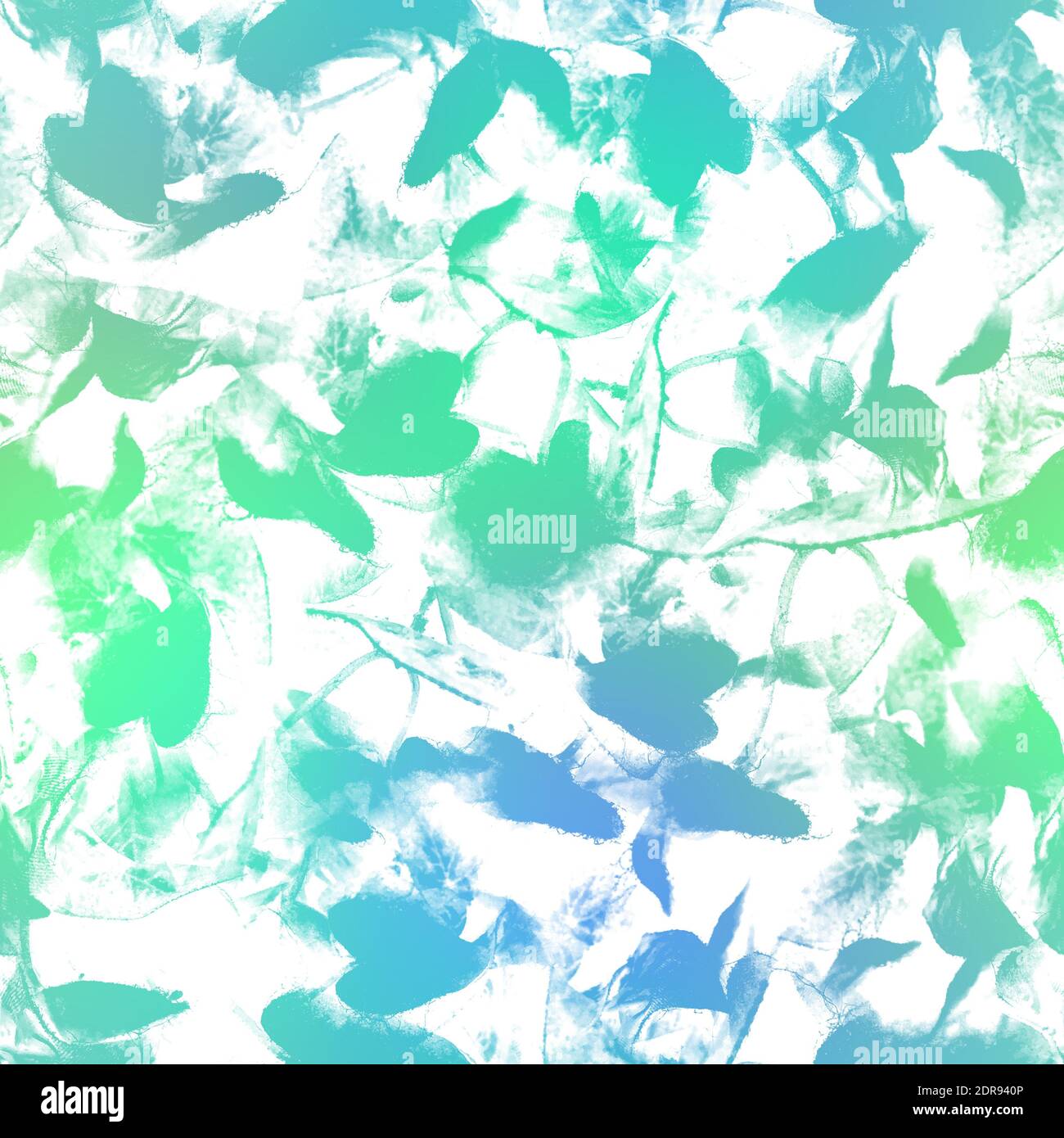 Seamless satin soft pastel color leaves pattern Stock Photo - Alamy