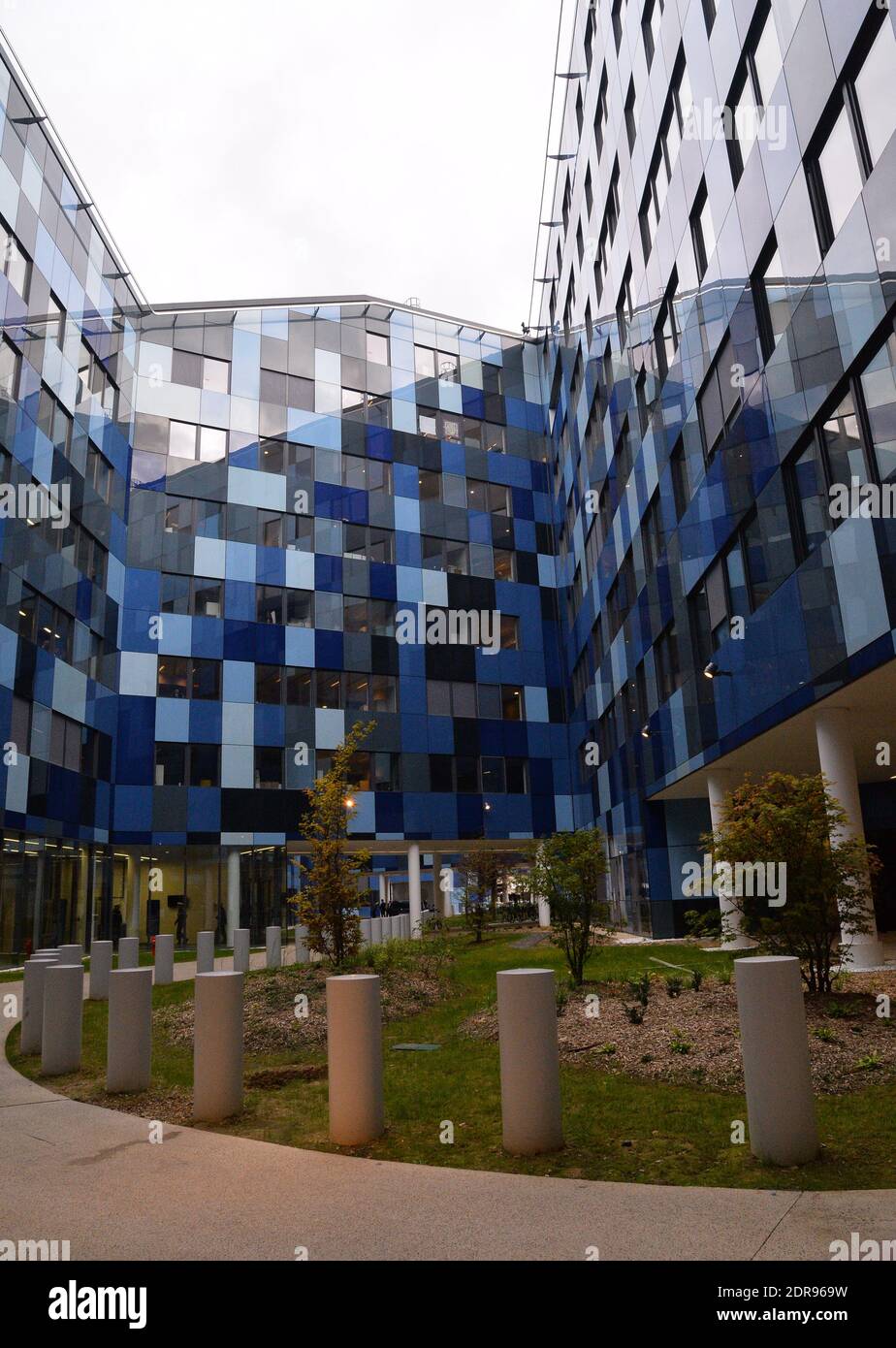 General view of the new headquarters of the French Defence Ministry ...