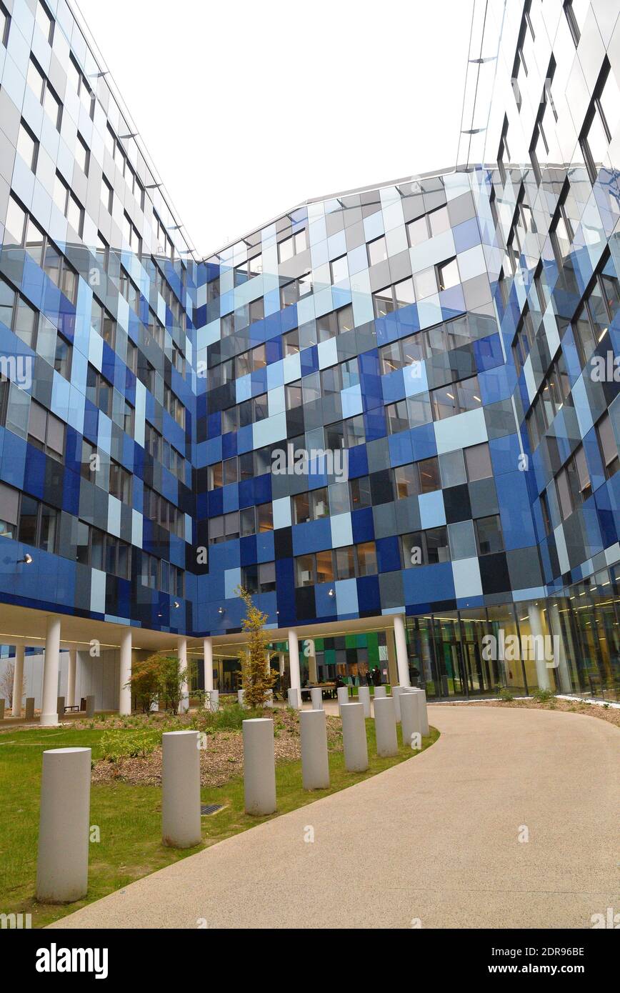 General view of the new headquarters of the French Defence Ministry ...