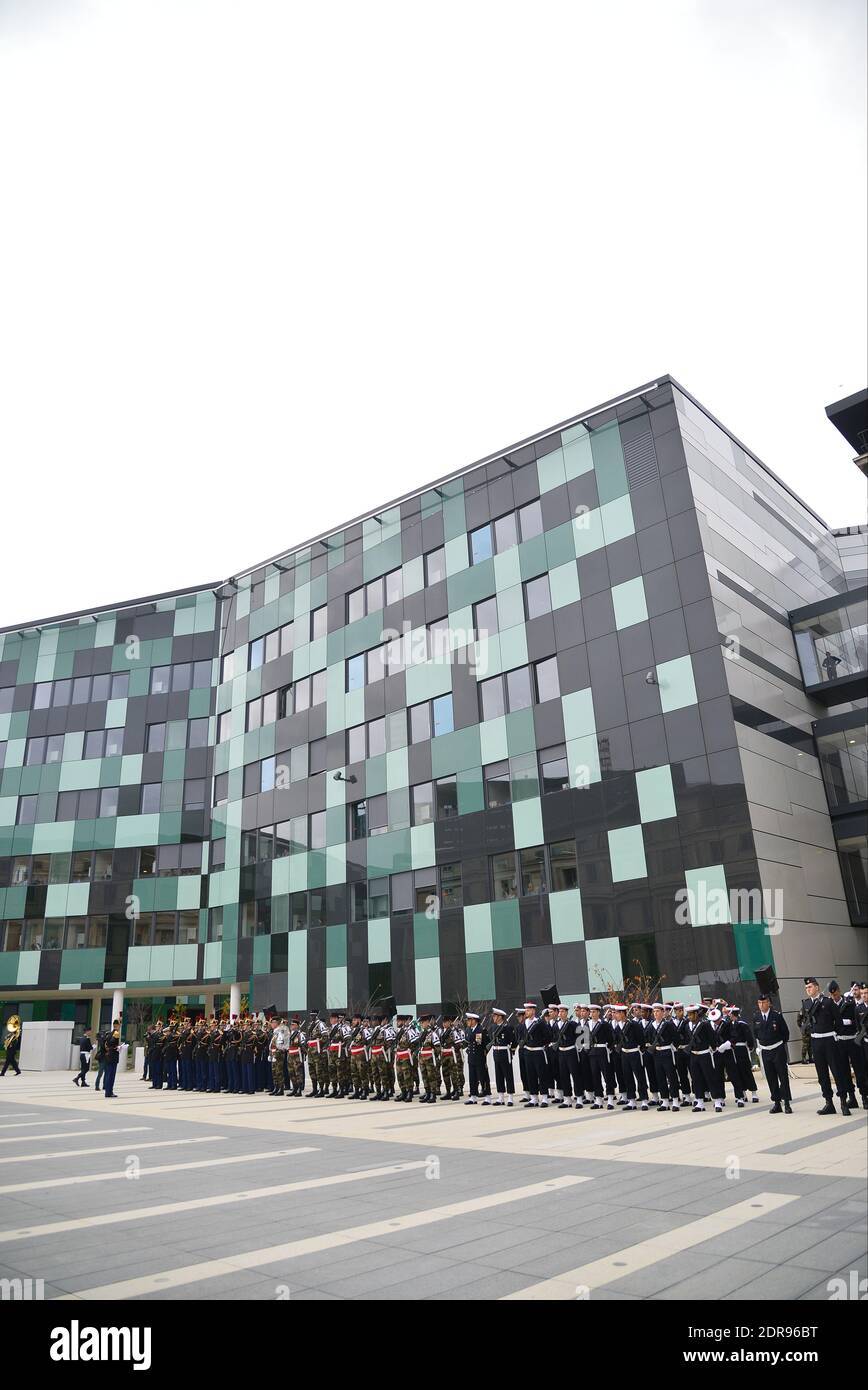 General view of the new headquarters of the French Defence Ministry ...