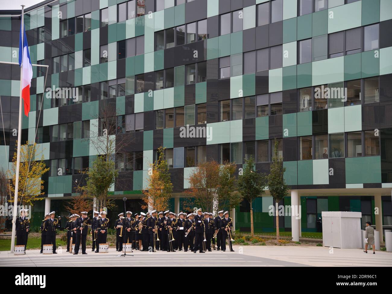 General view of the new headquarters of the French Defence Ministry ...