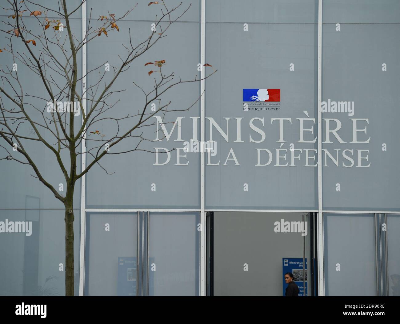 General view of the new headquarters of the French Defence Ministry ...