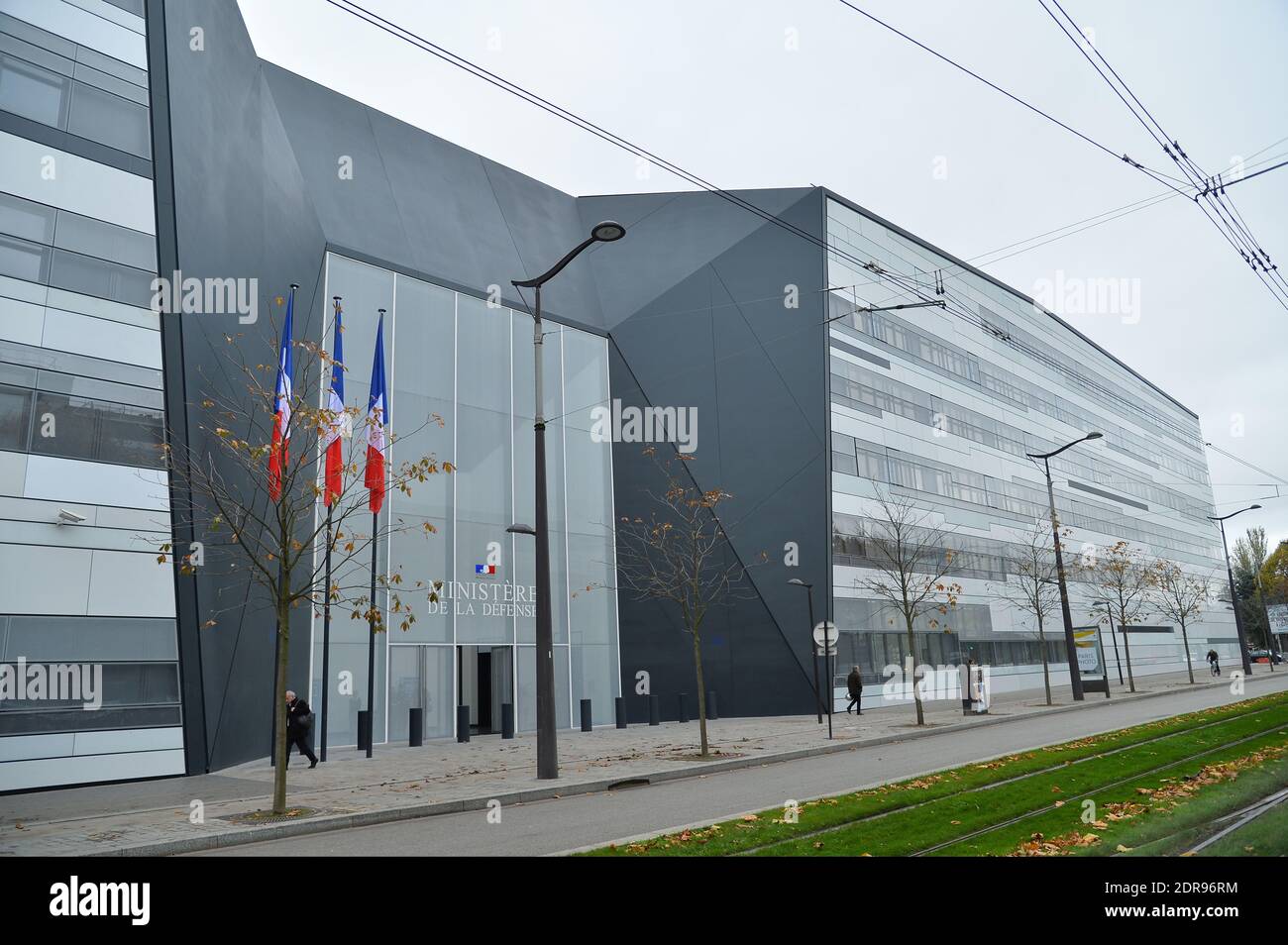 General view of the new headquarters of the French Defence Ministry ...