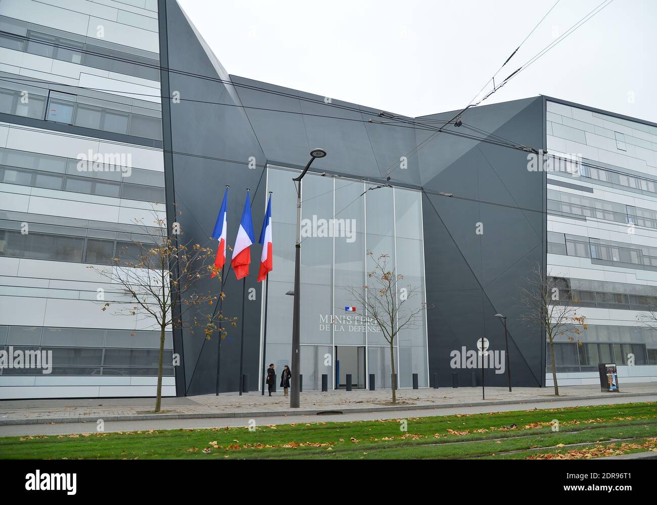General view of the new headquarters of the French Defence Ministry ...