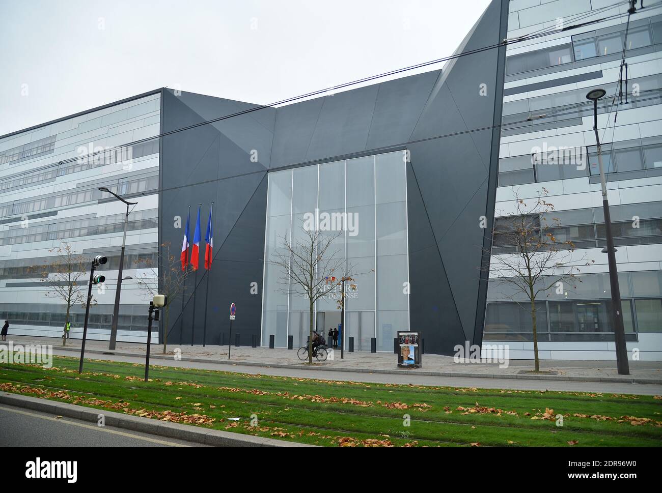 General view of the new headquarters of the French Defence Ministry ...