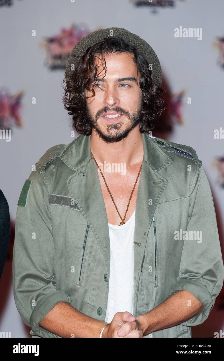 Flo Delavega from Frero Delavega arriving to the 17th NRJ Music Awards ...